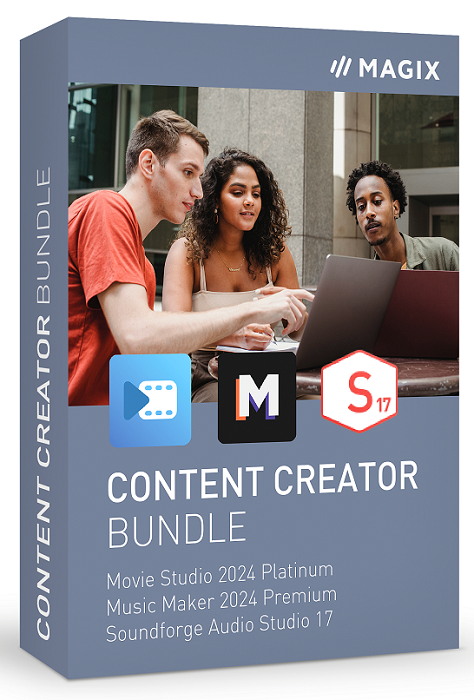 MAGIX Content Creator Bundle for Teachers & Students 1-Year Subscription 1-Year Subscription ...