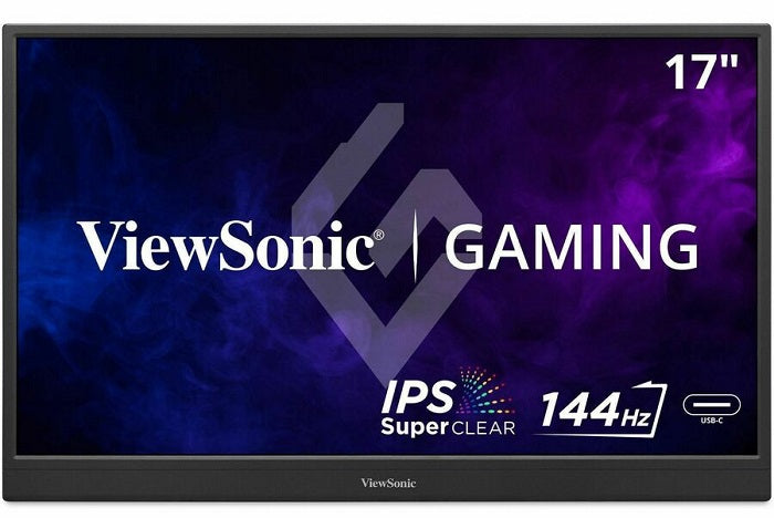 ViewSonic VX1754 17.3" 144Hz Portable IPS Gaming Monitor with with FreeSync and 60W USB-C from ...