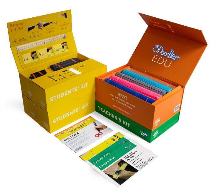 3Doodler EDU Create+ Learning Pack with 12 Pens from ThinkEDU