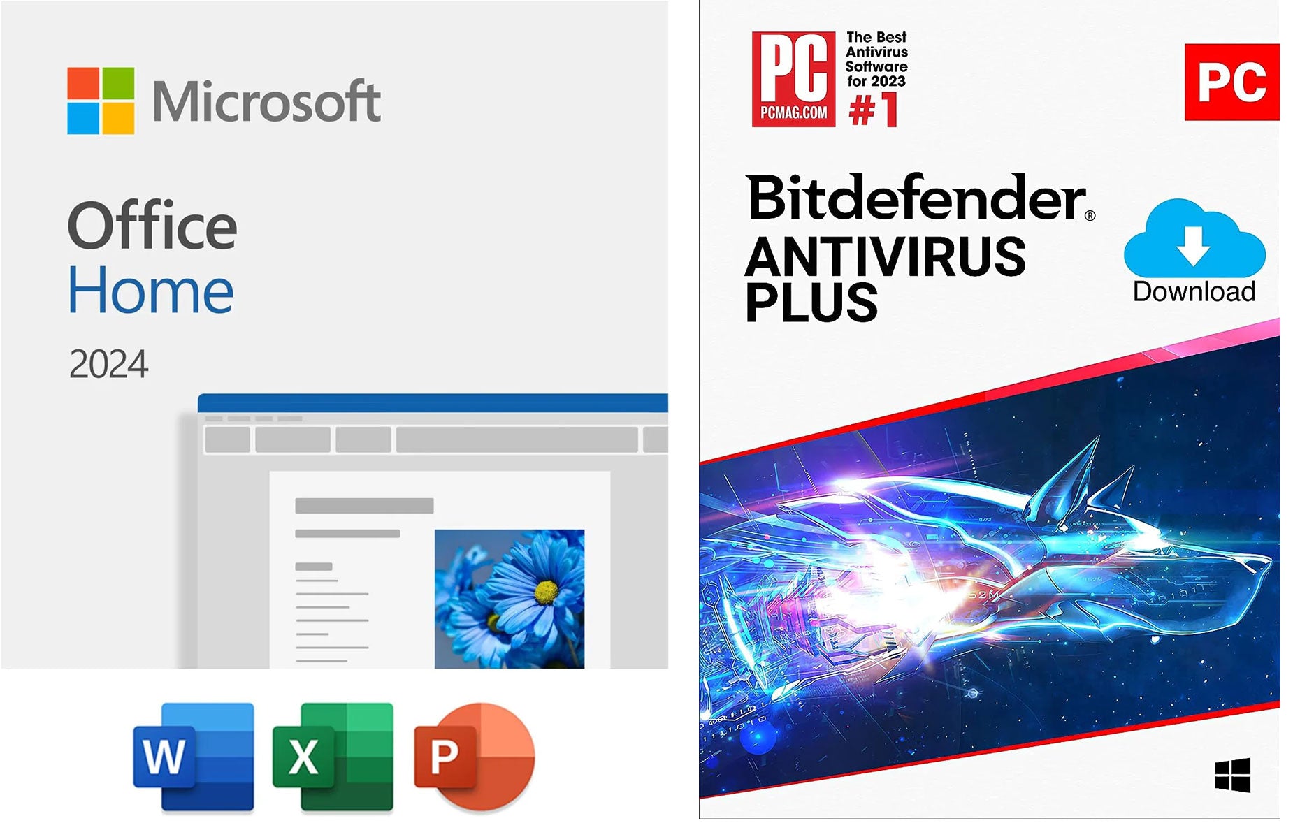 Microsoft Office Home 2024 | Classic Apps: Word, Excel, PowerPoint | w