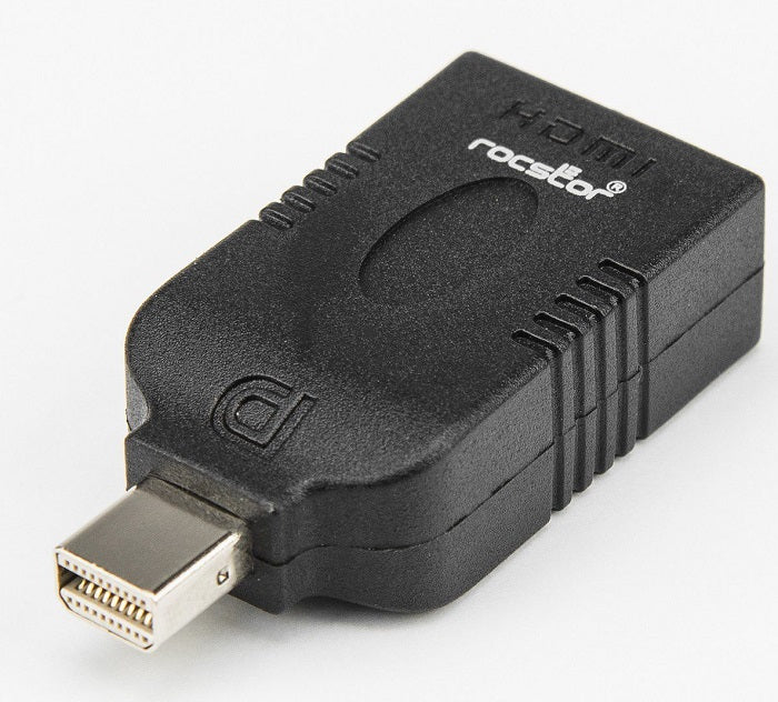 Rocstor Y10A212-B1 Slim Mini DisplayPort to HDMI Audio/Video Adapter ...