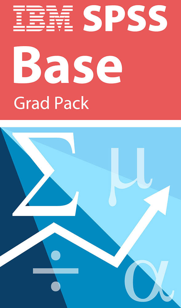 IBM SPSS Statistics Base Grad Pack v.29 Windows/Mac (Download) - 12 Mo