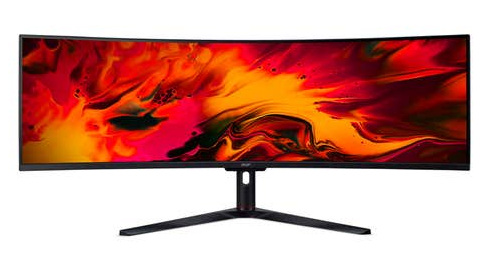 Acer UM.SE1AA.S03 49" Dual FHD Curved Gaming Monitor with DP & HDMI ...