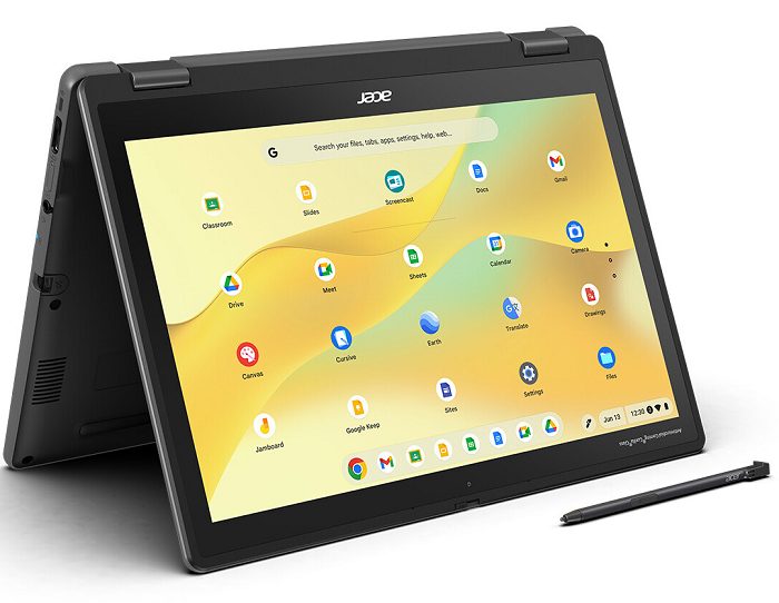 Acer R857T-C648 Chromebook Spin 512 12.2" WUXGA Touchscreen Intel N150 ...