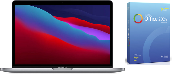 Apple MacBook Pro (Late 2020) 13.3" Retina Display M1 8GB/16GB RAM 256