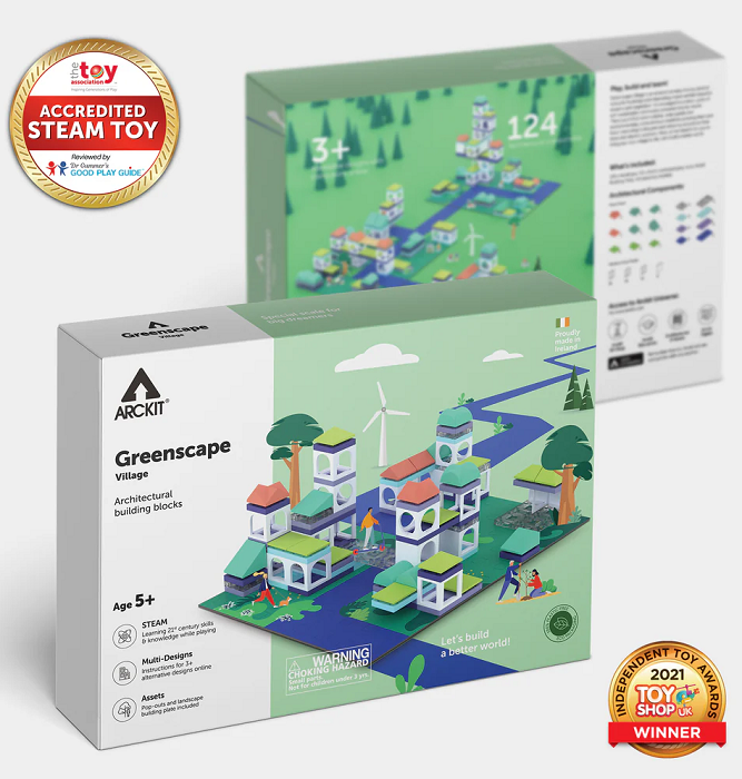 Arckit A202010 Greenscape Village Model House Kit from ThinkEDU