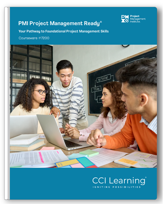 CCI PMI Project Management Ready Courseware Book from ThinkEDU
