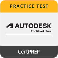 CertPREP Practice Test for Autodesk Certified User (ACU) for College S