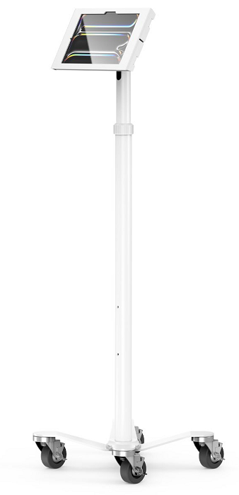 Compulocks Apex Rise Freedom iPad Rolling Kiosk for Hospitals & Clincs