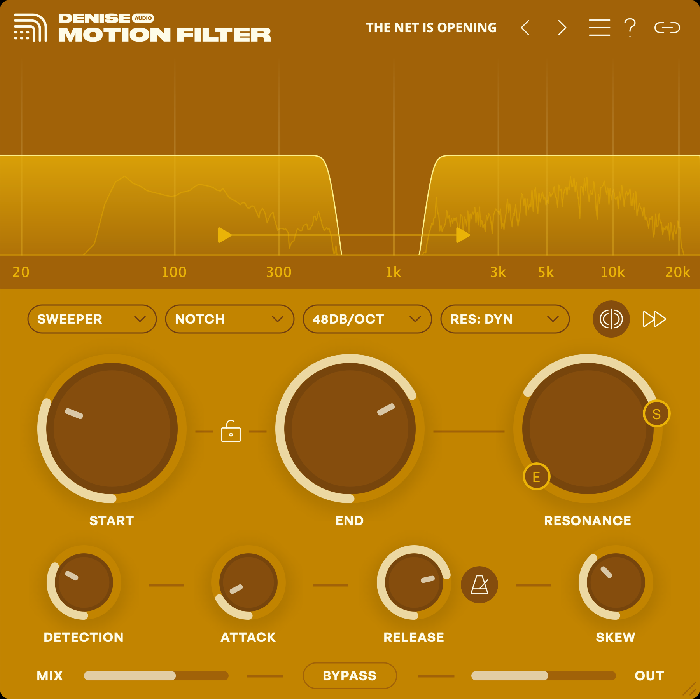 Denise Audio Motion Filter from ThinkEDU
