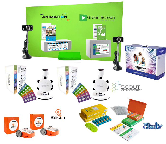 HamiltonBuhl STEAM-3B STEAM/STEM Intermediate Level Basic Kit from ThinkEDU