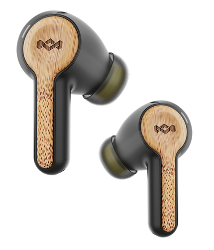 House of Marley EM-JE121-SB Rebel True Wireless Earbuds from ThinkEDU