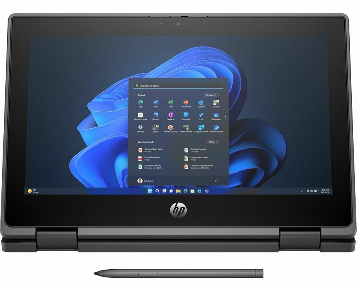 HP B6LD4UT#ABA Fortis Flip G1i 11.6" Touchscreen Intel N250 16GB RAM ...