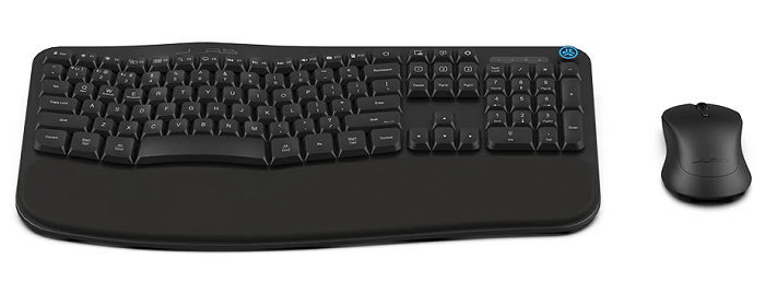 JLab KMFLOWBUNDLE4 Flow Multi-OS Wireless Keyboard & Mouse Bundle with ...