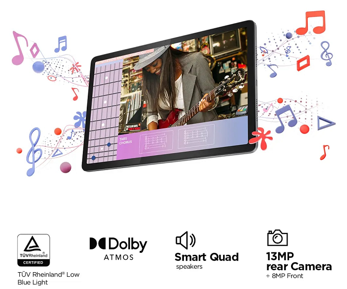 Lenovo ZADC0002US Tab K11 11" WUXGA Touchscreen MediaTek Helio G88 4GB ...