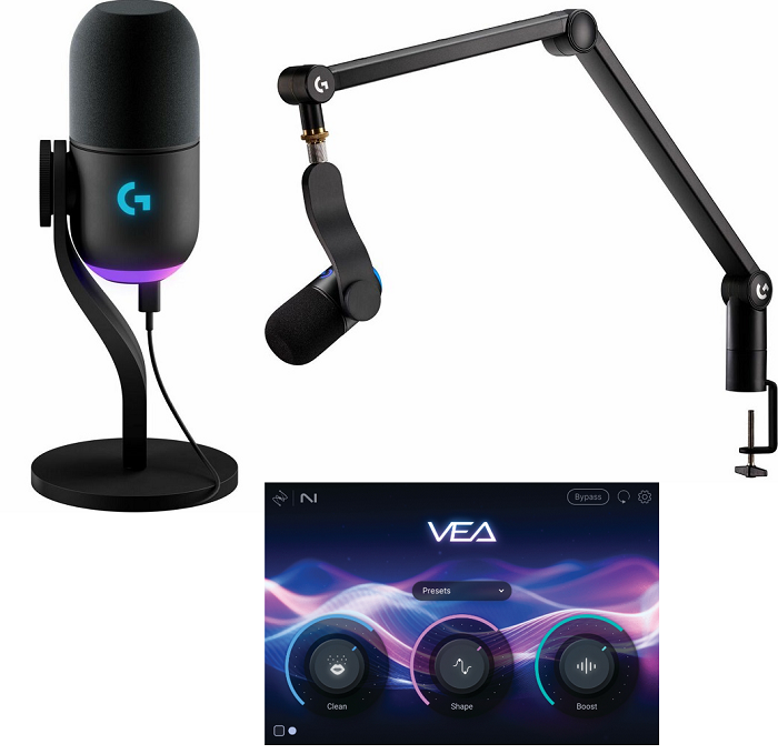 Logitech 988-000567 Blue Yeti GX Dynamic Microphone Podcasting Kit with ...