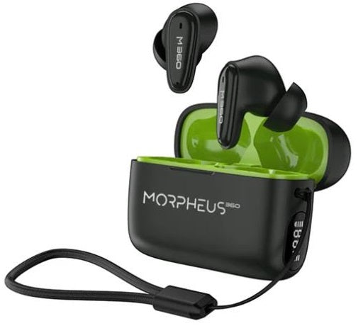 Morpheus m360 Nemesis True Wireless Bluetooth Earbuds with Up to 20 ...