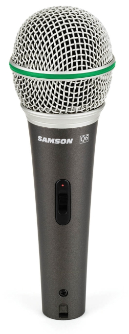 Samson SAQ6 Q6 Dynamic Microphone from ThinkEDU