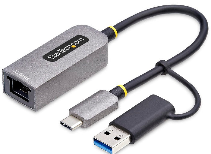 StarTech U2GA-USB-C-ETHERNET USB-C to Ethernet Adapter with USB-A ...