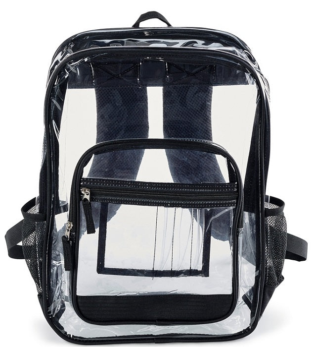Vivacity Tech PVC Clear Backpack for Laptops Up to 15.6" from ThinkEDU