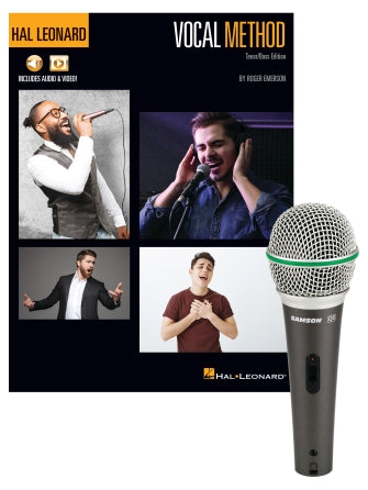 Hal Leonard Vocal Starter Pack with Included Samson Q6 Dynamic ...