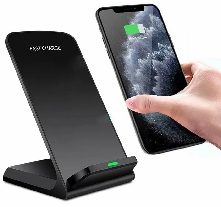 Fast Charge iPhone Wireless Charger Qi-Certified 15W Max Stand (2 For