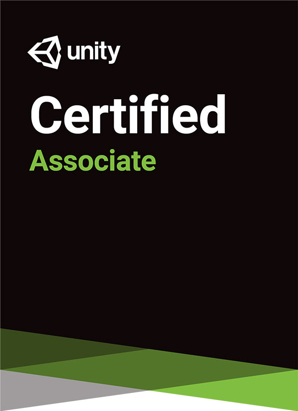 Unity Certified Associate Game Developer - Exam Voucher with one Retak
