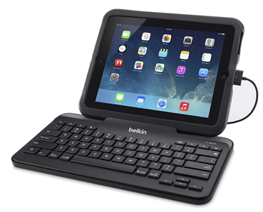 Belkin B2B130 Wired Keyboard with Stand for Lightning Connector iPad ...