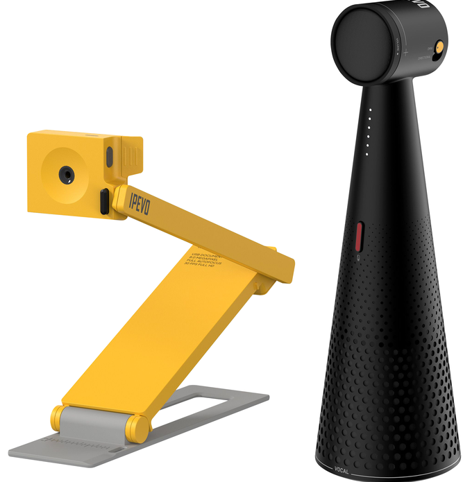 IPEVO Creator's Edition USB Document Camera + VOCAL AI Beamforming ...