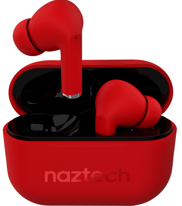 Naztech Xpods PRO True Wireless Earbuds with Wireless Charging Case (3 ...