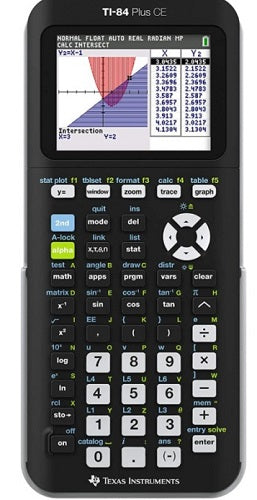 Texas Instruments 84PLCE/TBL/1L1 TI-84 Plus CE Graphing Calculator from ...